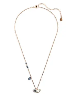 SWAROVSKI Symbolica Crystal Evil Eye Pendant Necklace - Blue