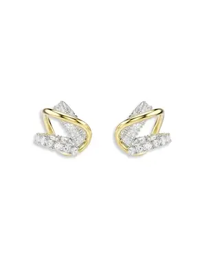 SWAROVSKI Hyperbola Cubic Zirconia Ear Cuffs - Gold