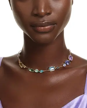 SWAROVSKI Gema Mixed Crystal Collar Necklace - Multicolored