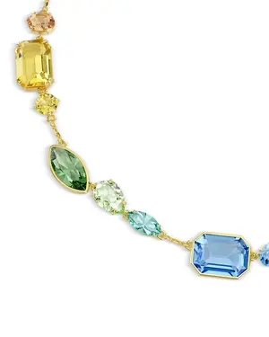 SWAROVSKI Gema Mixed Crystal Collar Necklace - Multicolored
