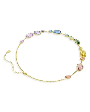 SWAROVSKI Gema Mixed Crystal Collar Necklace - Multicolored