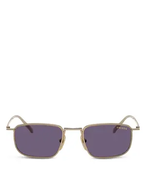 Prada 49mm Pillow Sunglasses - Brass