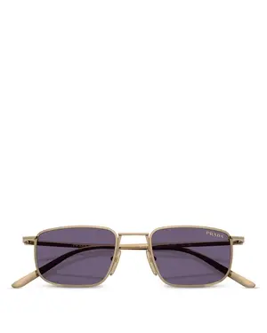 Prada 49mm Pillow Sunglasses - Brass