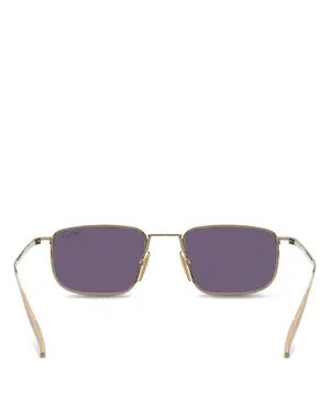 Prada 49mm Pillow Sunglasses - Brass