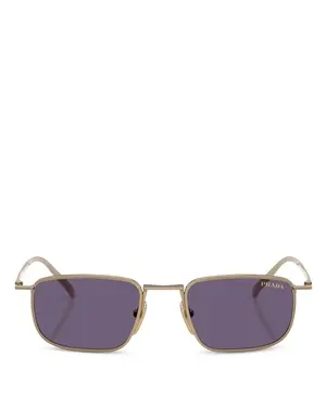Prada 49mm Pillow Sunglasses - Brass