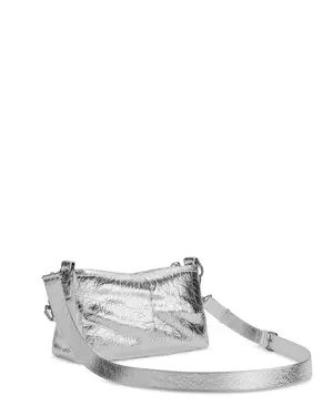 Balenciaga Le City Moto Mini Bag - Silver