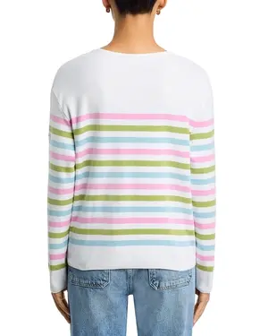 Saint James Ecrins Cotton Tri Long Sleeve Tee