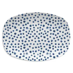 MARIPOSA Dotty Platter - Blue