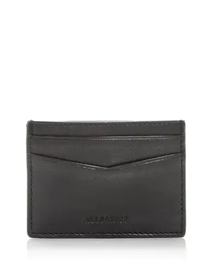 ALLSAINTS Delph Leather Card Case - Black