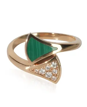 BVLGARI Diva's Dream 18k Rose Gold Ring - Pink