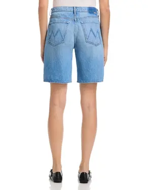 MOTHER The Undercover Bermuda Denim Shorts - Last Bite