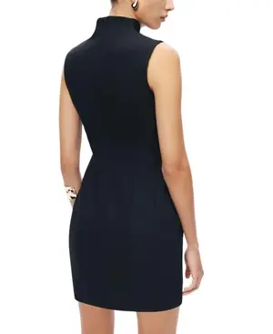 NOCTURNE Tailored Mini Dress - Black