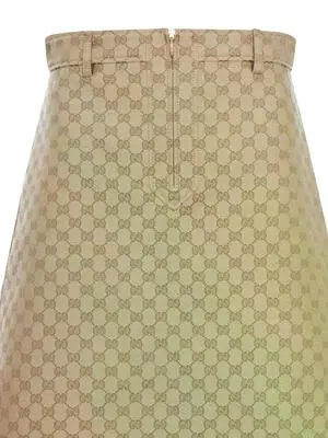 Gucci Gg-jacquard A-line Midi Skirt