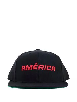 WILLY CHAVARRIA América Embroidered Cap - Black