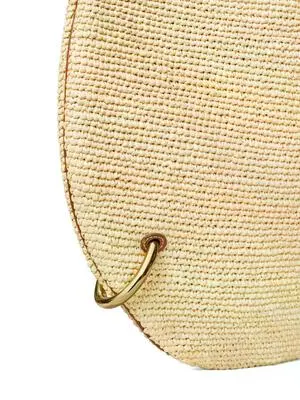 Tory Burch Pierced Soft Straw Bag - Neutrals