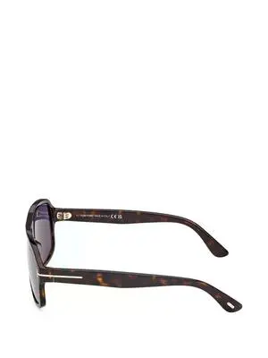TOM FORD Geometric Bar Sunglasses