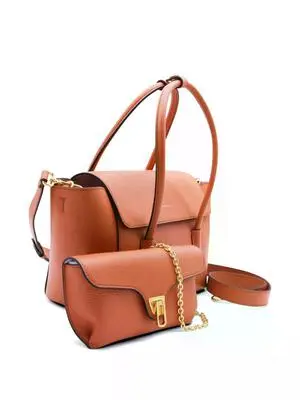 COCCINELLE Double Beat Leather Shoulder Bag
