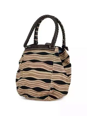 Malo Striped Tote Bag