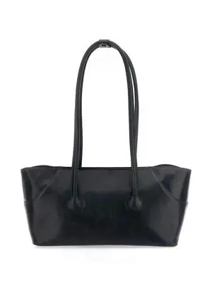 MARGESHERWOOD Leather Top Handle Bag - Black