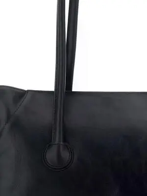 MARGESHERWOOD Leather Top Handle Bag - Black