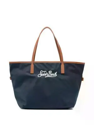 MC2 SAINT BARTH City Logo Tote Bag - Blue