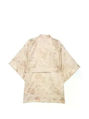 Kiton Floral Overcoat