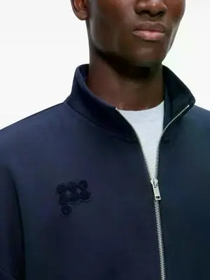 PANGAIA Zip-up Sweatshirt - Blue