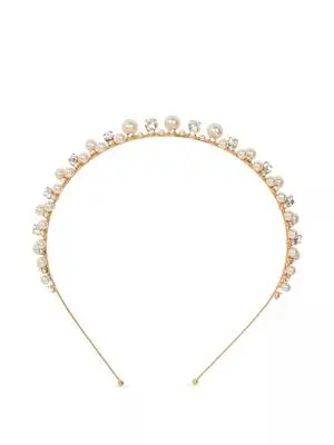 JENNIFER BEHR Corisande Embellished Tiara - Gold