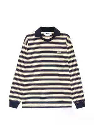 MSGM Striped Long-sleeve T-shirt