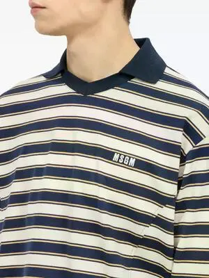 MSGM Striped Long-sleeve T-shirt