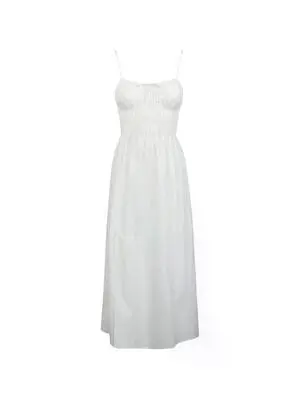 White Cotton Maxi Dresses