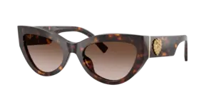 Dolce & Gabbana Sunglasses With Grey Gradient Lens Gradient Brown