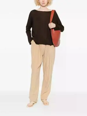 BEYOU Long-sleeve Top - Brown
