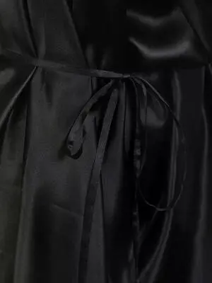 Wardrobe.NYC Draped Tie-waist Top