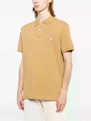 Polo Ralph Lauren The Icon Mesh Polo Shirt With Logo Embroidery