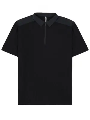 Veilance Zip Polo - Black