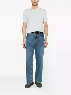 Tagliatore V-neck T-shirt - Blue