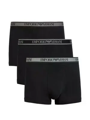 Emporio Armani Logo Boxers - Black