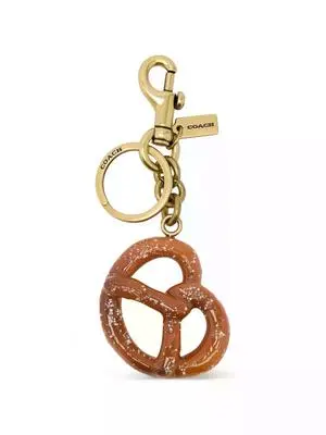 COACH Small Pretzel Bag Charm