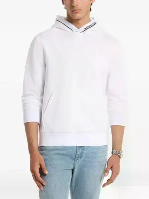 Michael Kors Hooded Graphic Sweatshirt - White