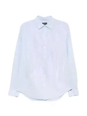 Emporio Armani Striped Shirt - Blue