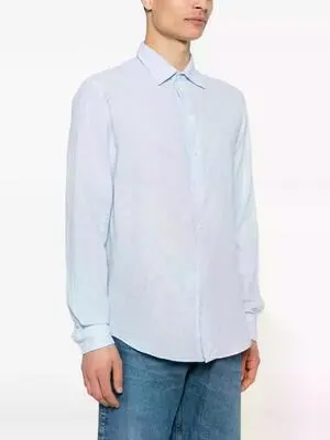 Emporio Armani Striped Shirt - Blue