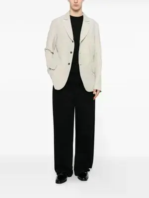Masnada Bia Notched-lapel Pocket Blazer