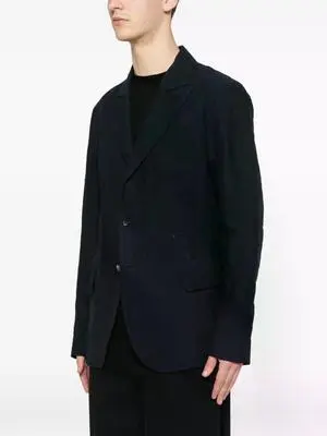 Masnada Bia Button Textured Blazer