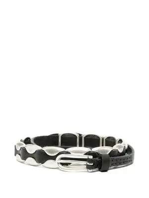 Our Legacy Billow Leather Belt - Black