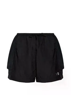 Y3 Logo-print Shorts