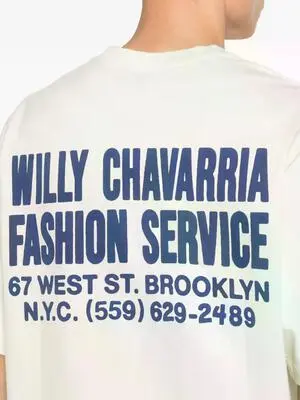 WILLY CHAVARRIA Short-sleeve Graphic T-shirt - Neutrals