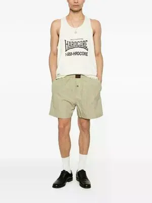 WILLY CHAVARRIA Elasticated-waist Shorts - Green