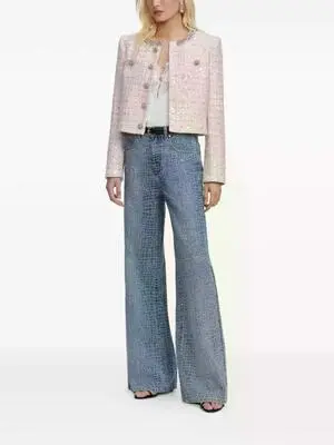 SELF-PORTRAIT Sequin Bouclé Jacket