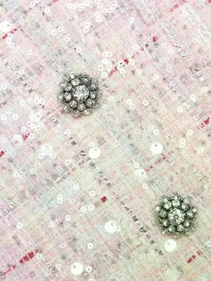 SELF-PORTRAIT Sequin Bouclé Jacket